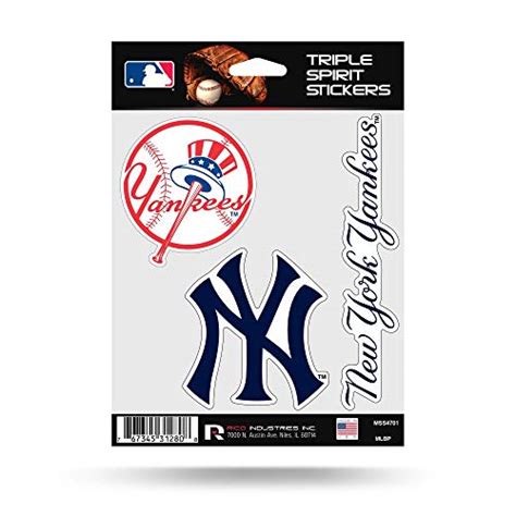 Ny Yankees Triple Spirit Stickers Sports Hard Hats