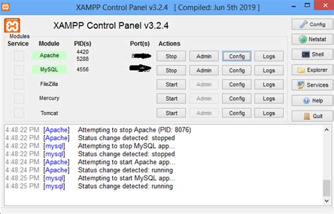 خطای No Privileges در Phpmyadmin آموزش Sql