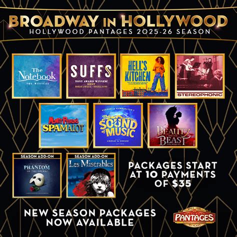 Hollywood Pantages Theatre Los Angeles Ca