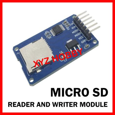 Jual Micro Sd Card Reader Writer Module For Arduino Modul Microsd Kota Tangerang Xyz Hobby
