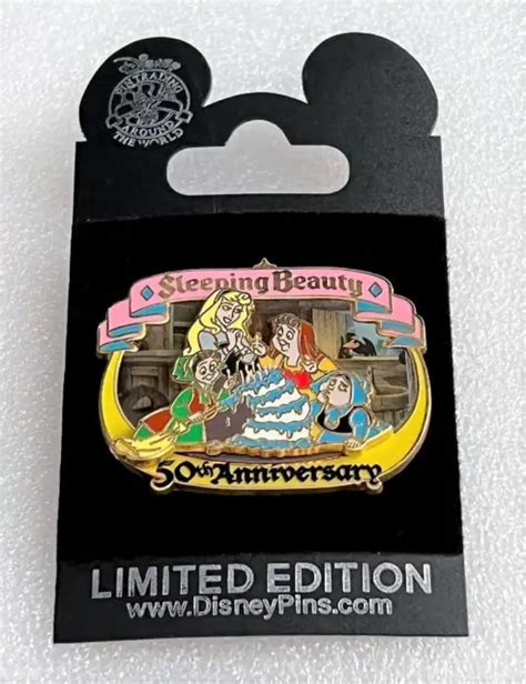 Disney Sleeping Beauty 50th Anniversary Aurora Briar Rose And Fairies