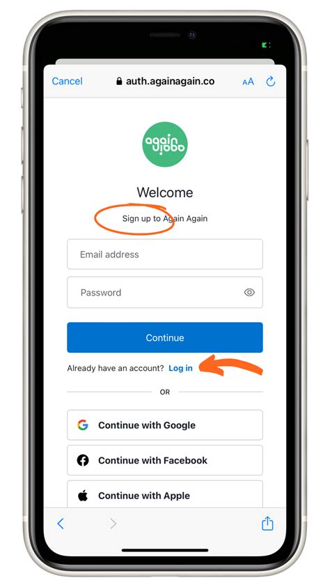 Trouble Shooting Signing In Or Signing Up Again Again Support