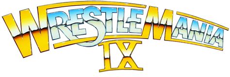 Wrestlemania 9 By Rokero2000 On Deviantart