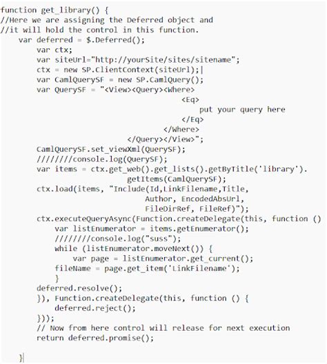 Tech Donner Deferred In Sharepoint Json