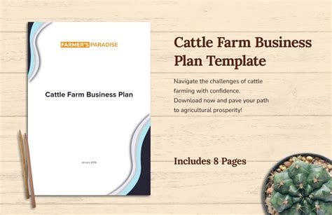 Cattle Farm Business Plan Template In PDF Word Google Docs Download Template Net