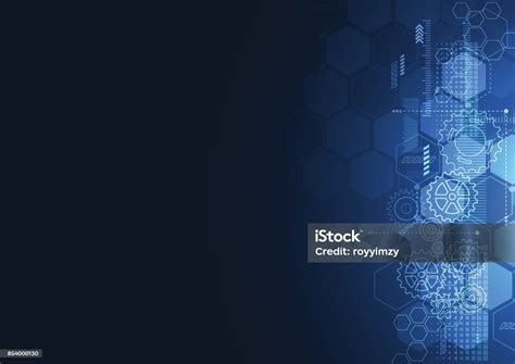 벡터 추상 배경 육각형 디자인입니다 과학 미래 에너지 기술입니다 하이테크 디지털 개념 0명에 대한 스톡 벡터 아트 및 기타 이미지 0명 개념 개념과 주제 Istock
