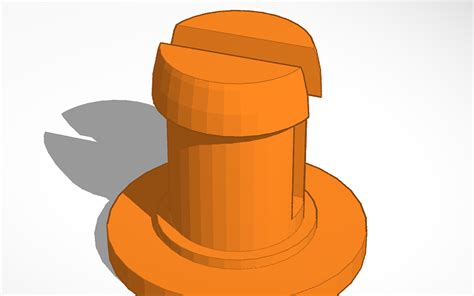 3d Design Waffle Pin Thing Tinkercad
