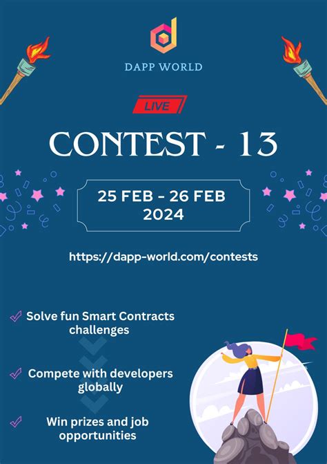 Dapp World On Linkedin Blockchain Web3 Smartcontracts Contest