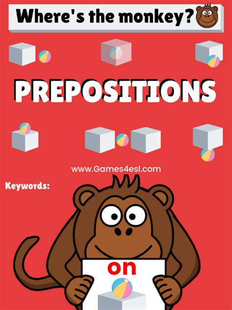 Prepositions Esl Powerpoint Presentation Pdf