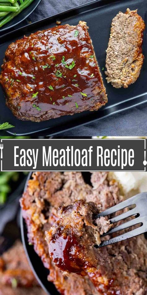 Easy Meatloaf Recipe In The Oven Home Made Interest