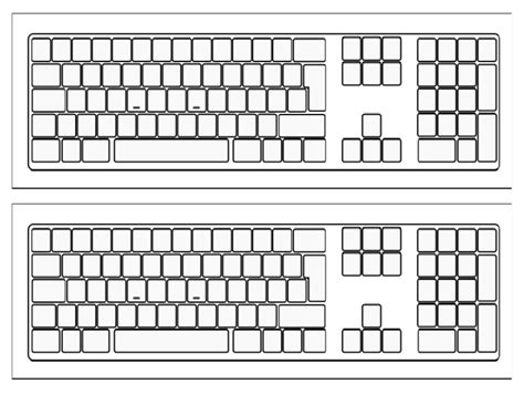 Empty Keyboard Keys Pdf