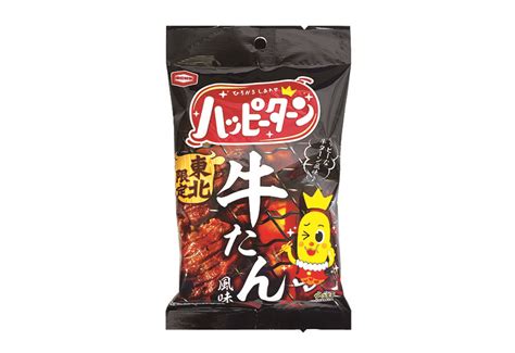 東北限定 34g ハッピーターン 牛たん風味アジカル株式会社 亀田製菓 株 グループ