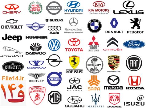 پکیج وکتور لوگو ماشین لایه باز طرح و فایل آماده لایه باز