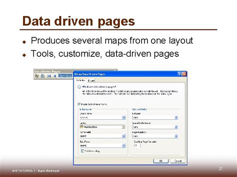 Gis Tutorial 1 Lecture 3 Gis Outputs Outline Gis Tutorial 1 Lecture 3 Gis Outputs Outline