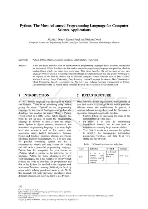 Python The Most Advanced Programming Language For Computer Science