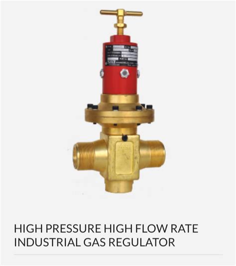 High Pressure High Flow Rate Industrial Gas Regulator At ₹ 14238 अधिक दबाव वाला गैस रेगुलेटर