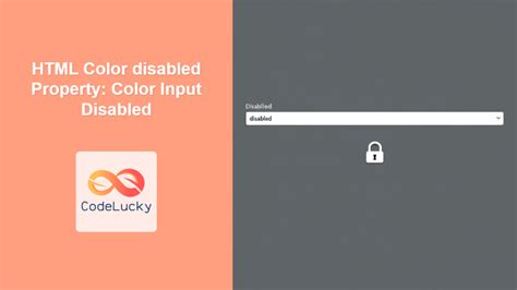 Html Link Disabled Property Make Links Inactive Codelucky
