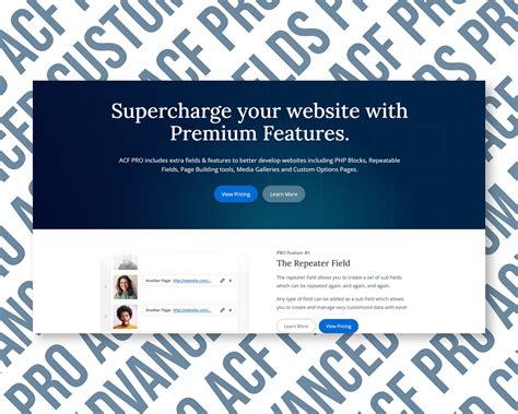 Acf Pro Advanced Custom Fields Pro Original License One Time