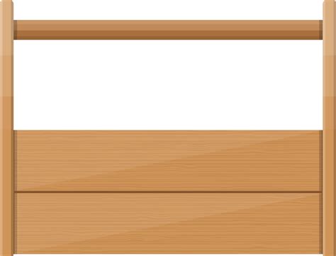 Empty Wooden Toolbox 35858118 PNG