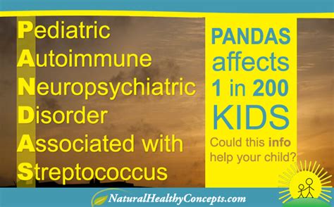 PANDAS Unbearable Strep Infections Healthy Concepts With A Nutrition Bias