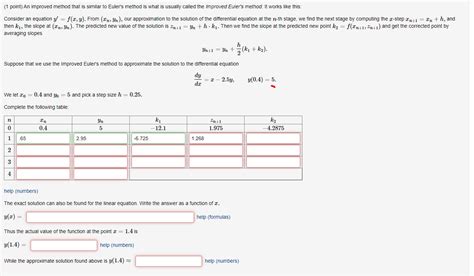 Solved Point An Improved Method That Is Similar To Chegg