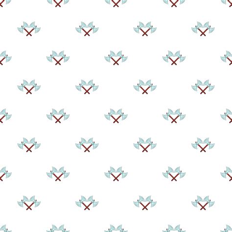 Battle Axes With Two Tips Pattern Cartoon Style Vector Art At Vecteezy