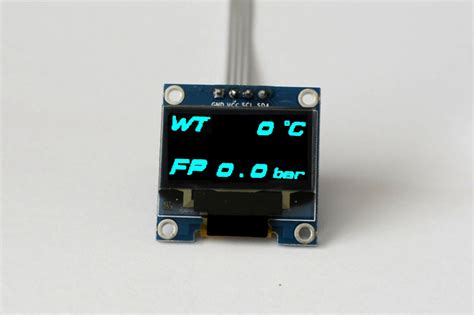 Oled Digital Fuel Pressure And Water Temperature Multi Gauge Zada Tech
