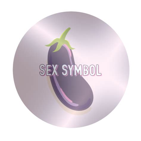 Buy Circle Stickers Sex Symbol Emoji Designed By Adam Regester
