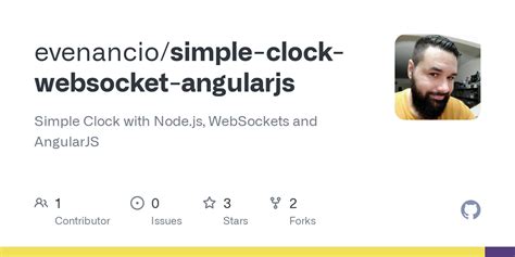 Github Evenancio Simple Clock Websocket Angularjs Simple Clock With Node Js Websockets And