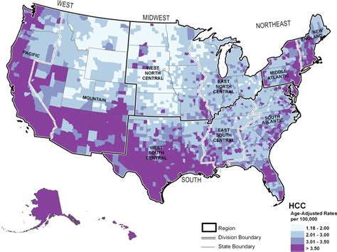 Geographic Variation Of Intrahepatic Cholangiocarcinoma Extrahepatic Cholangiocarcinoma And