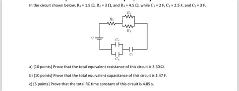 solved in the circuit shown below r1 1 5Ω r2 3Ω ﻿and