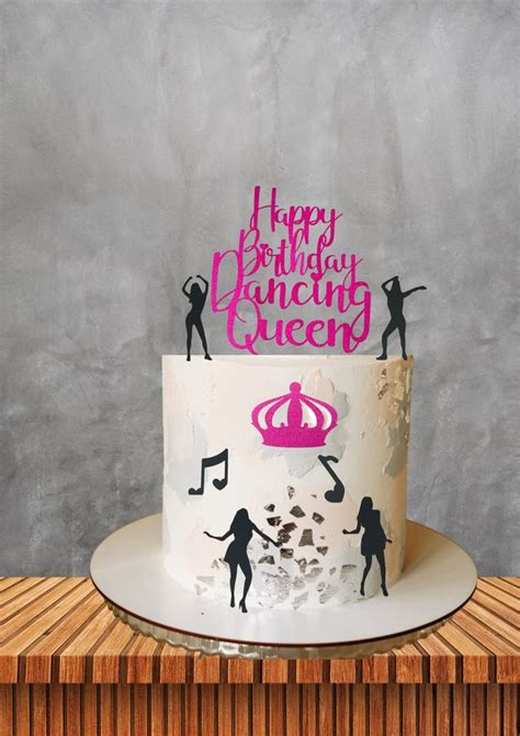 Dancing Queen Bundle Perfect For The Cake Decoration Set Decoration Cake Topper Birthday Cake