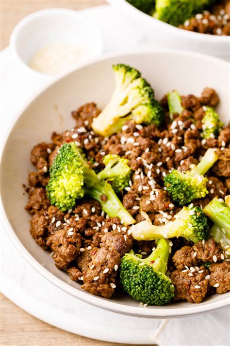 Low Carb Ground Beef Broccoli Keto Stir Fry Easy Stovetop Meal Keto Pots