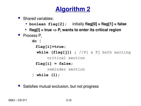 Ppt Cs 471 Lecture 3 Process Synchronization And Deadlock Powerpoint