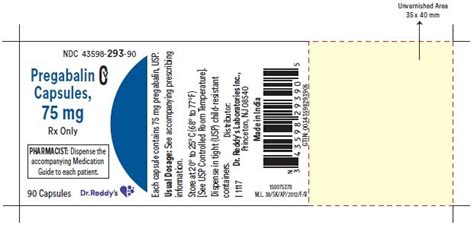 Pregabalin Package Insert Drugs Com