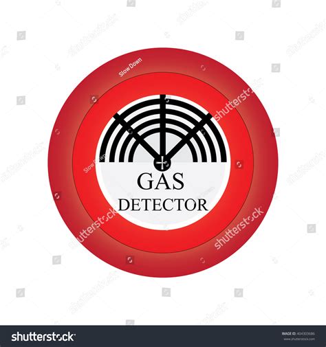 Gas Detector Stock Vector Royalty Free Shutterstock