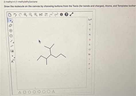 Solved 2 Methyl 4 1 Methylethyl Octane Draw The Molecule On