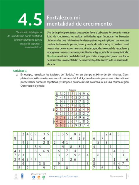4 Construye T 4 5 E Construyo Mi Plasticidad Emocional Pdf Conceptos Psicologicos