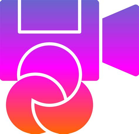 Camera Filter Flat Icon 15730021 Vector Art At Vecteezy