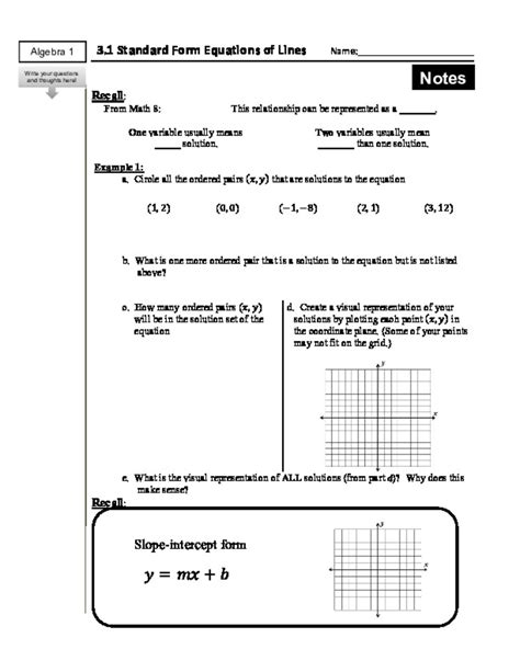 Common Core Algebra 1 Unit 3 Systems Of Equations Unit Lesson Planet