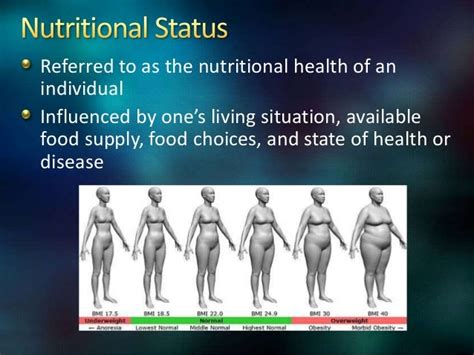 Nutritional Status Types