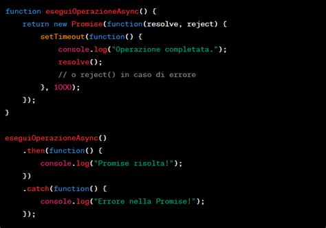 callback e promises in javascript program notes