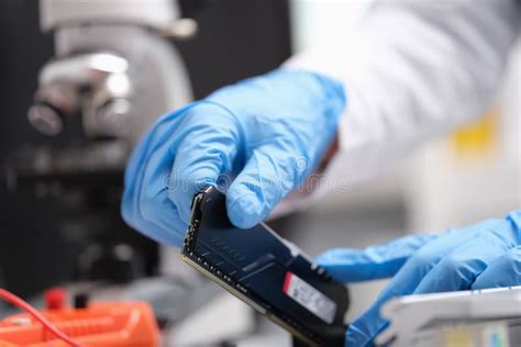 Technician Repairs Computer Hardware And Installs Motherboard Stock Image Image Of Technician Repairs Computer Hardware And Installs Motherboard Stock Image Image Of