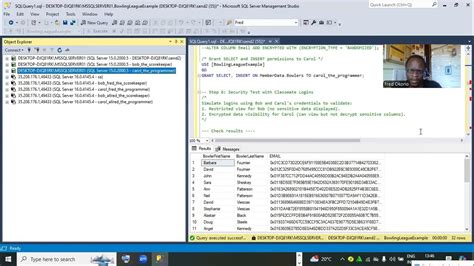 Sql Server Scenarios Backup User Roles Views And Data Encryption
