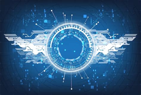 원형 순간 이동 날개 다른 우주 포털 과학 미래의 무대 은색 화면의 Hud 프로젝터 순간 이동 게임 판타지 Gui 및 Ui 가상 현실 3d 원형의 매직 게이트 프리미엄 벡터