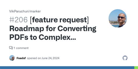 [feature request] roadmap for converting pdfs to complex markup languages asciidoc tex latex