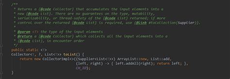 Java8 Stream源码中llectcollectorstolist 传参没有理解java Csdn问答