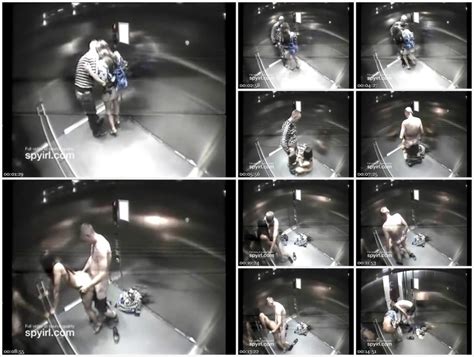 Sex In The Elevator VoyeurPapa