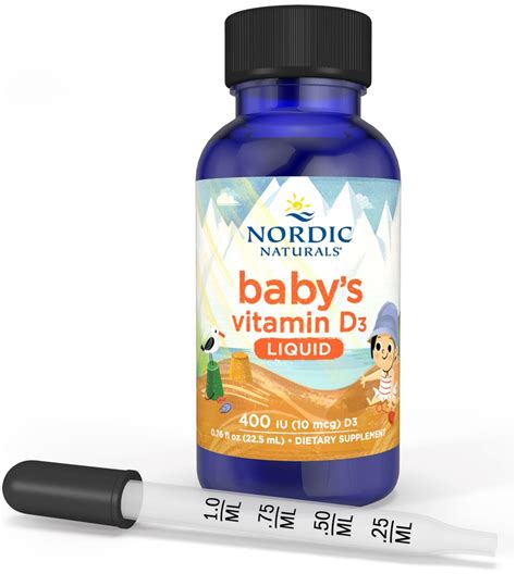 Nordic Naturals Baby’s Vitamin D3 cho sự phát triển toàn diện của trẻ ...
