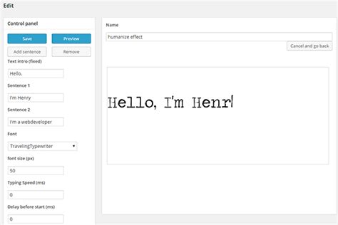 Advanced Typing Effect Wordpress Plugin Inkthemes